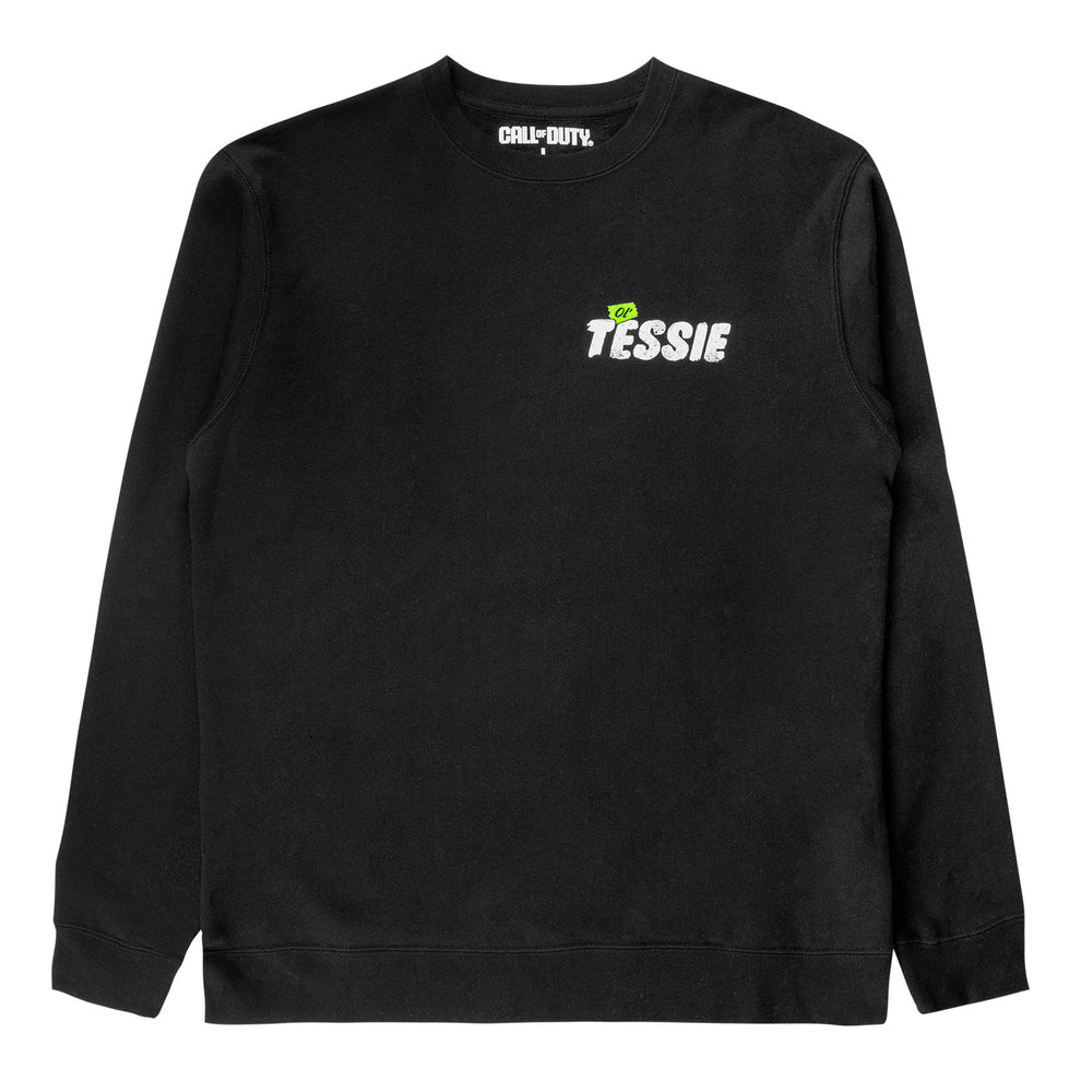 Call of Duty: Black Ops 7 Zombies Ol' Tessie Black Crewneck Sweatshirt ...