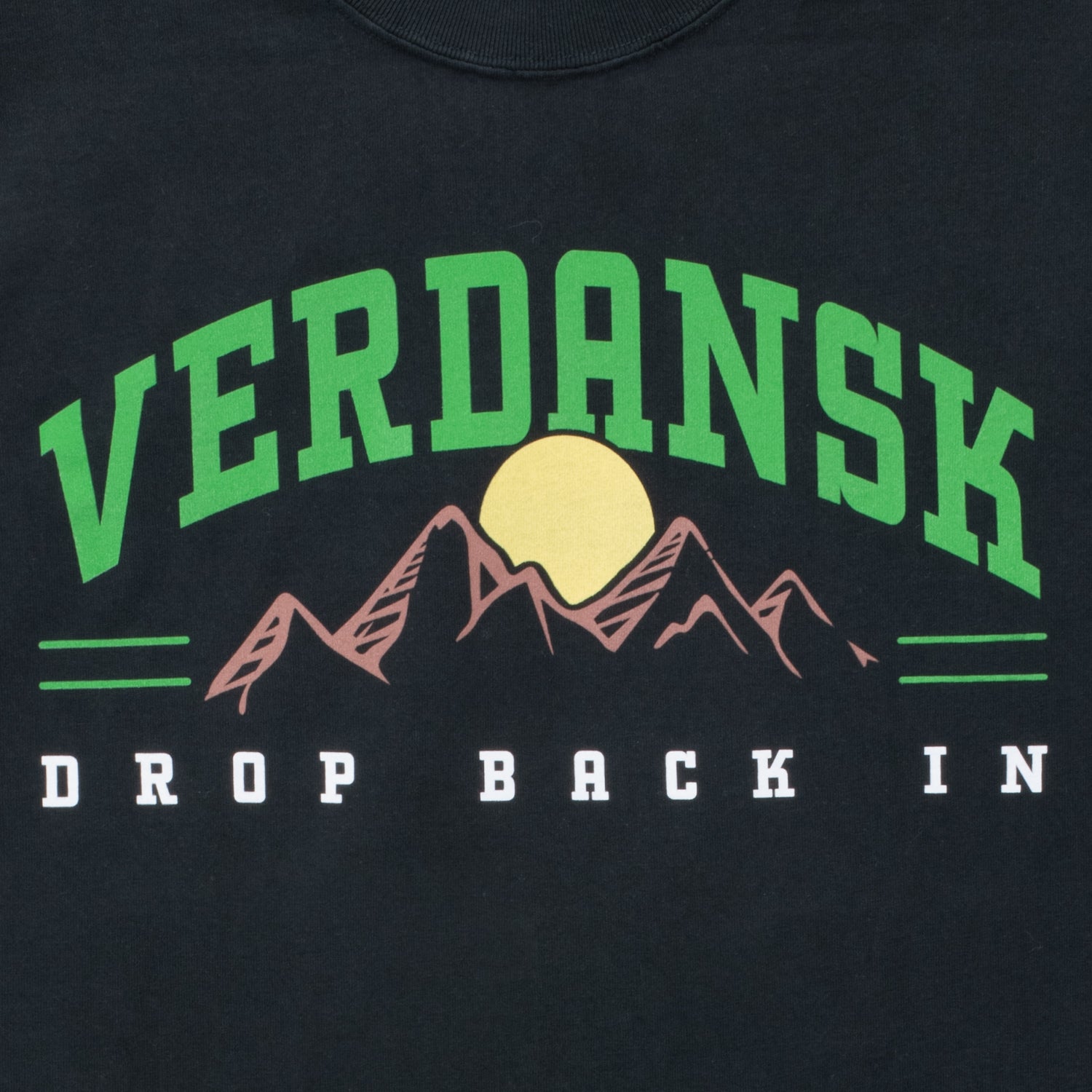Call of Duty: Warzone Verdansk Drop Back In Black T-Shirt | Call of ...