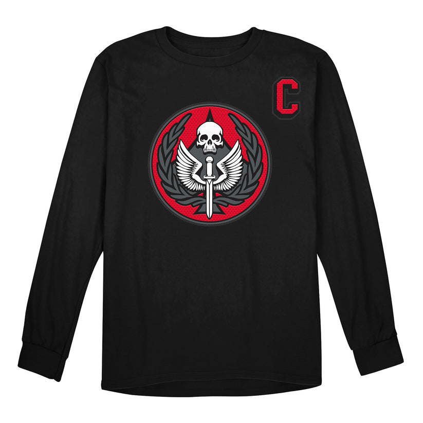 Call of Duty Hockey Task Force 141 Black Long Sleeve T-Shirt | Call of ...
